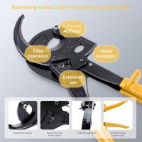 China Rustproof Practical Ratchet Core Cutter , Multifunctional Ratchet Cable Cutting Tool for sale