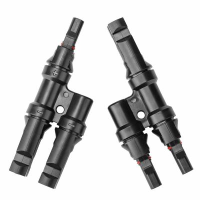 China Portable Y Branch Solar Branch Connectors Connector FMM+MFF 1 Pair for sale