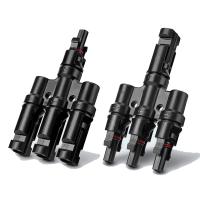 China ISO Y Branch Solar PV Connectors FMMM+MFFF 1 Pairs Multipurpose for sale