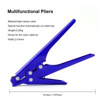 China Multifunctional Cable Tie Gun Anti Corrosion Rustproof Alloy Material for sale