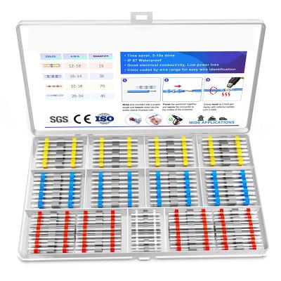 China Solder Seal Waterproof Heat Shrink Terminals Insulated Electrical 160pcs for sale