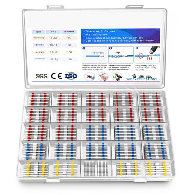 China IP67 Waterproof Heat Shrink Terminals Anti Abrasion Insulated 330pcs for sale