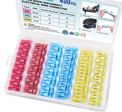 China Portable Rustproof Quick Disconnect Connectors , Industrial Quick Disconnect Splice 400pcs for sale