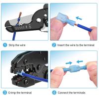 China Lightweight Quick Wire Disconnect Terminal Electrical Multipurpose Plastic 800pcs for sale