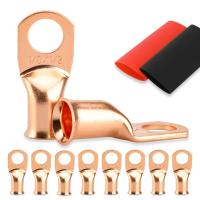 China Practical Battery Ring Terminal Connectors Anti Oxidation Rustproof 8pcs for sale