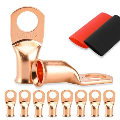 China Practical Battery Ring Terminal Connectors Anti Oxidation Rustproof 8pcs for sale