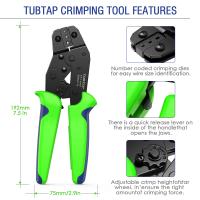 China Anti Abrasion Pin Electrical Crimping Tool Kits Multicolor For Automotive for sale