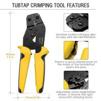 China Multifunctional Electrical Crimping Set , Automotive Crimping Tool For Pin Connectors for sale