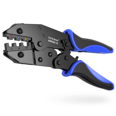 China Industrial Multicolor Wire Crimper Tool Multipurpose 10-20 AWG for sale