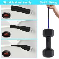 China Lightweight Adhesive Heat Shrink Tubing 2:1 Ratio 900pcs Weather Resistant Practical for sale