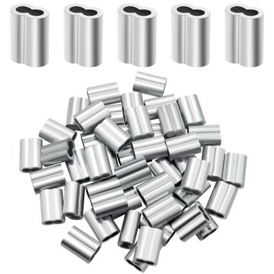 China ISO Aluminum Wire Crimp Sleeves Lightweight 1/4