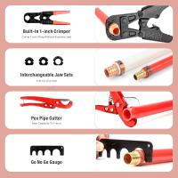 China Practical PEX Crimping Tool Kit Anti Abrasion Portable Alloy Material for sale