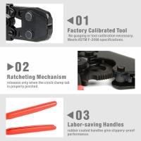 China Alloy Ratcheting PEX Crimping Tool For Fastening Stainless Clamps for sale
