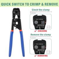 China Practical PEX Ratchet Clamp Tool , Portable PEX Ratcheting Cinch Clamp Tool for sale