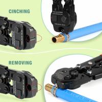 China Practical PEX Ratchet Clamp Tool , Portable PEX Ratcheting Cinch Clamp Tool for sale