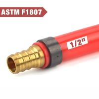 China Skidproof Copper PEX Crimp Rings F1807 Standard 1/2 Inch For Outdoor Plumbing for sale