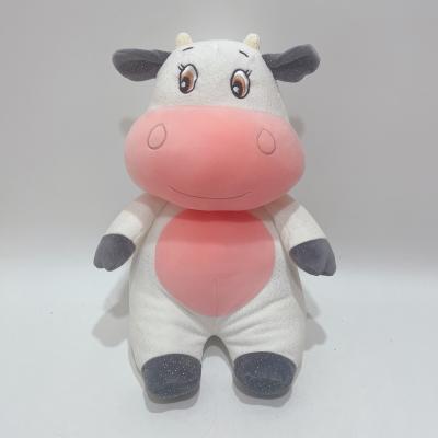 China 25CM Plush Cow Toy with Recording Feature - 100% PP Cotton Filling - 60-70 Day Delivery - BSCI Certified for sale