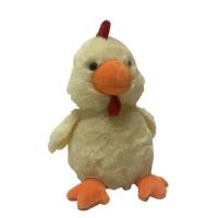 China 20cm Yellow Chic Plush Toy Recording Speaking While Twisting Body From Side To Side for sale