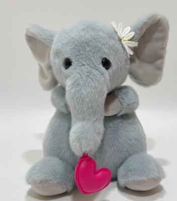 China Wholesale Promotional Plush Elephant Toy 30cm Stuffed Animal Gift for Kids for sale