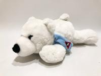 China 100% PP Cotton Stuffed Polar Bear Plush Toy 30cm Soft Christmas Gift for Kids for sale