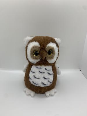 China Animated Owl Talking Repeating Recording Plush Toy Electronic Interactive for sale