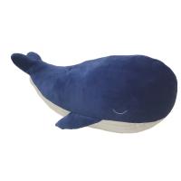 China Giant Stuffed Whale Toy 120cm Large Plush for Home Decoration Gift BSCI Certified for sale