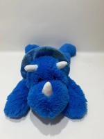 China 60cm Blue T-Rex Stuffed Dinosaur Plush Toy Soft PP Cotton Filling Kids Gift for sale