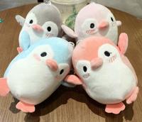 China 4.5 Inch Penguin Plush Toy Keychain with PP Cotton Filling - Soft Stuffed Animal Bag Pendant for Party Favors for sale