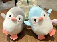 China 4.5 Inch Penguin Plush Toy Keychain with PP Cotton Filling - Soft Stuffed Animal Bag Pendant for Party Favors for sale