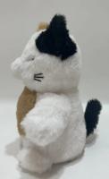 China Talking Calico Cat Plush Toy Repeats What You Say Electronic Stuffed Animal for Kids Gift 2 Second Response for sale