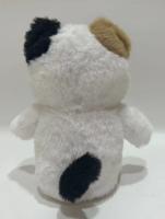 China Talking Calico Cat Plush Toy Repeats What You Say Electronic Stuffed Animal for Kids Gift 2 Second Response for sale