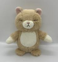 China Talking Plush Cat Toy Repeats What You Say Interactive Animated Gift for Toddlers 30cm for sale