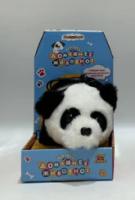 China Walking Panda Rope Pulling Plush Toy 30cm Soft Cute Stuffed Animal BSCI Factory for sale