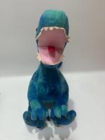 China 36cm Tie-Dye T-Rex Dinosaur Plush Toy 100% PP Cotton Stuffed Animal for Kids for sale