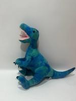 China 36cm Tie-Dye T-Rex Dinosaur Plush Toy 100% PP Cotton Stuffed Animal for Kids for sale