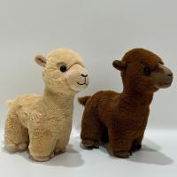 China 2 CLRS Standing Llama Plush Toy Stuffed Alpaca with BSCI Audit - 60-70 Day Delivery, Various Sizes Available for sale
