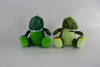 China T-Rex Dinosaur Plush Toy 30cm Soft Stuffed Animal Green PP Cotton Gift for Kids for sale