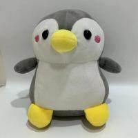 China Kawaii Penguin Plush Toy Elastic Super Soft Stuffed Animal 100 PP Cotton Filling BSCI Audit for sale