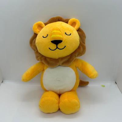 China 2023 Lion Musical Soother Plush Baby Toy - BSCI Certified Handmade Stroller Companion with Soft Materials for sale