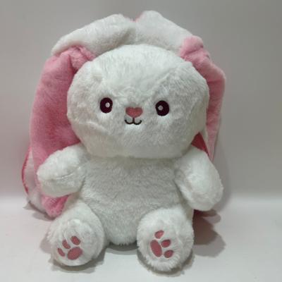 China 18CM 7 Inch Easter Plush Bunny Rabbit Stuffed Animal with Strawberry Design - Custom Colors Available for sale