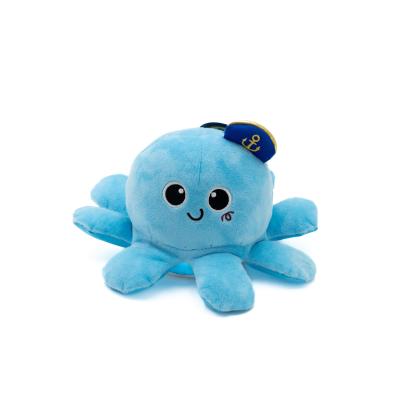China Interactive Octopus Plush Toy with LED Lights Recording and Repeating 30cm BSCI Factory for sale