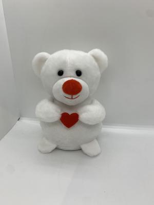 China Musical Plush Bear Toy for 6-18 Month Babies Crawling Walking Dancing with Voice Control Light Up for sale