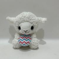 China 15CM Plush Toy Lamb Stuffed Animal with Colorful Eggs - Easter Gift with 100% PP Cotton Filling for sale