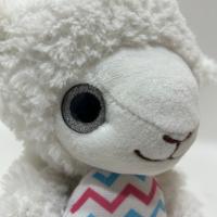 China 15CM Plush Toy Lamb Stuffed Animal with Colorful Eggs - Easter Gift with 100% PP Cotton Filling for sale