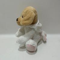 China 28CM Plush Toy Puppy in White Bunny Costume - 20CM Size with Custom Colors and US/EU/Canada Safety Compliance for sale