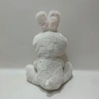 China 28CM Plush Toy Puppy in White Bunny Costume - 20CM Size with Custom Colors and US/EU/Canada Safety Compliance for sale