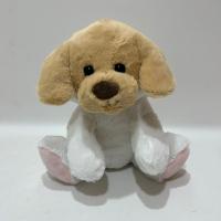 China 28CM Plush Toy Puppy in White Bunny Costume - 20CM Size with Custom Colors and US/EU/Canada Safety Compliance for sale