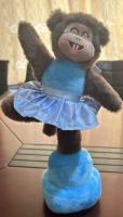 China Interactive Plush Monkey Toy Recording Repeating 30cm Soft Plush for Kids for sale