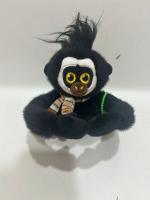 China White Faced Somersault Monkey Plush Toy 14cm Soft Minky Stuffed Animal for Baby Gift for sale