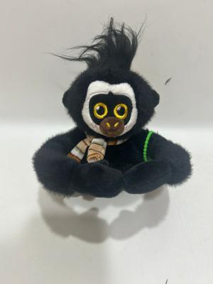 China White Faced Somersault Monkey Plush Toy 14cm Soft Minky Stuffed Animal for Baby Gift for sale